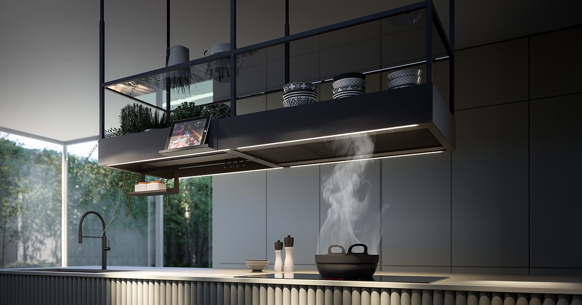 Cappe ad isola - Design Italiano | Falmec S.p.a.